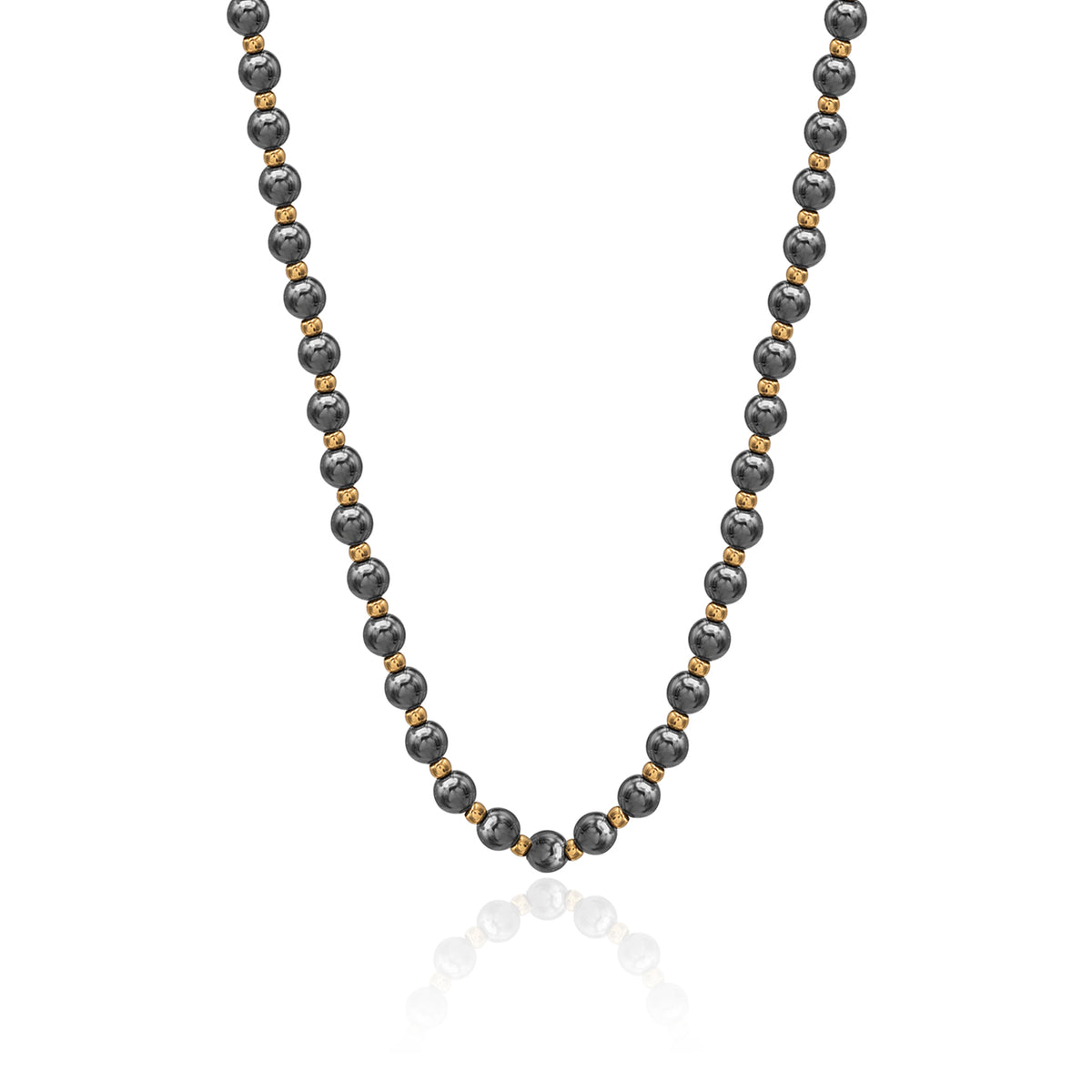 Colier barbatesc cu pietre argint Joe - placat aur galben 18K – LOOR ...