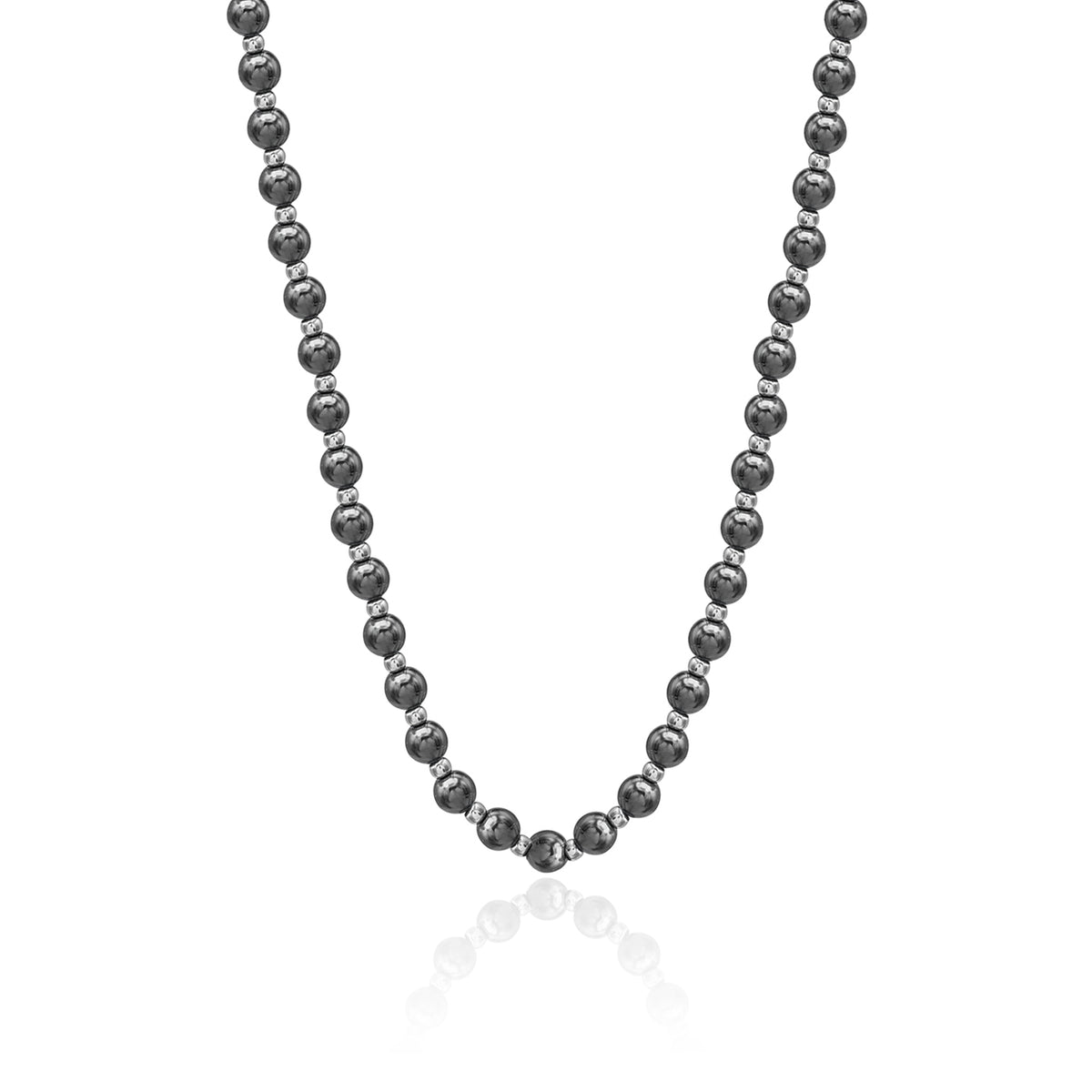 Colier barbatesc cu pietre argint Joe – LOOR Jewelry