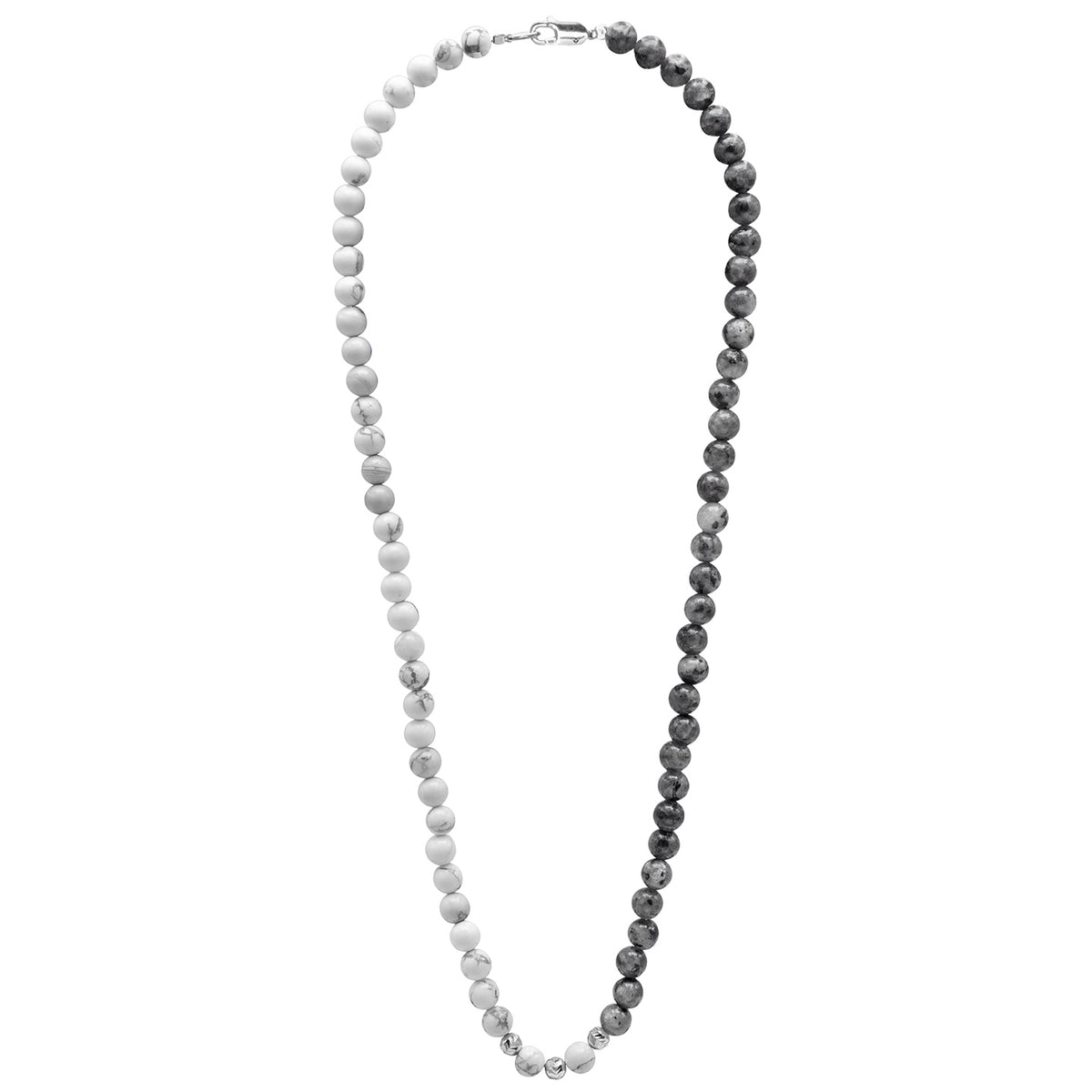 Colier barbatesc cu pietre argint Mason – LOOR Jewelry