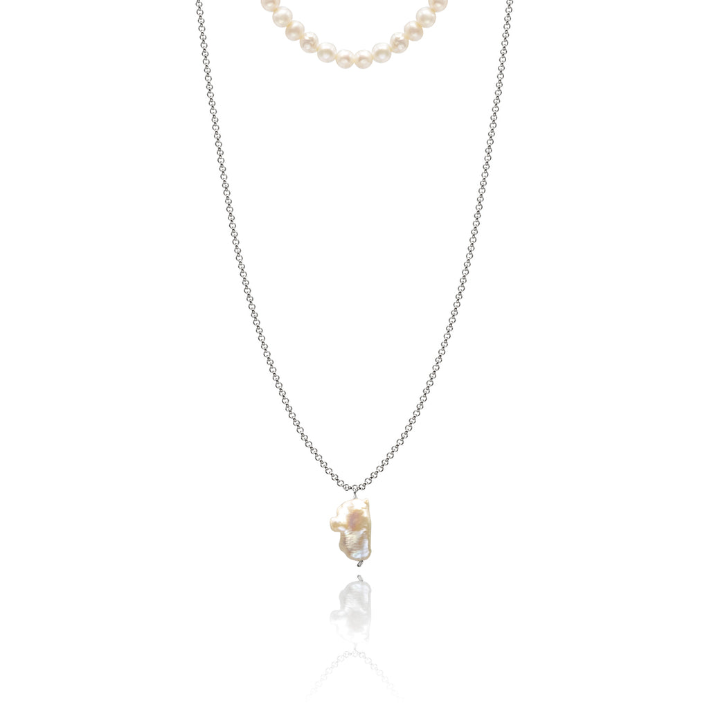 Coliere perle - Modele din Aur sau Argint