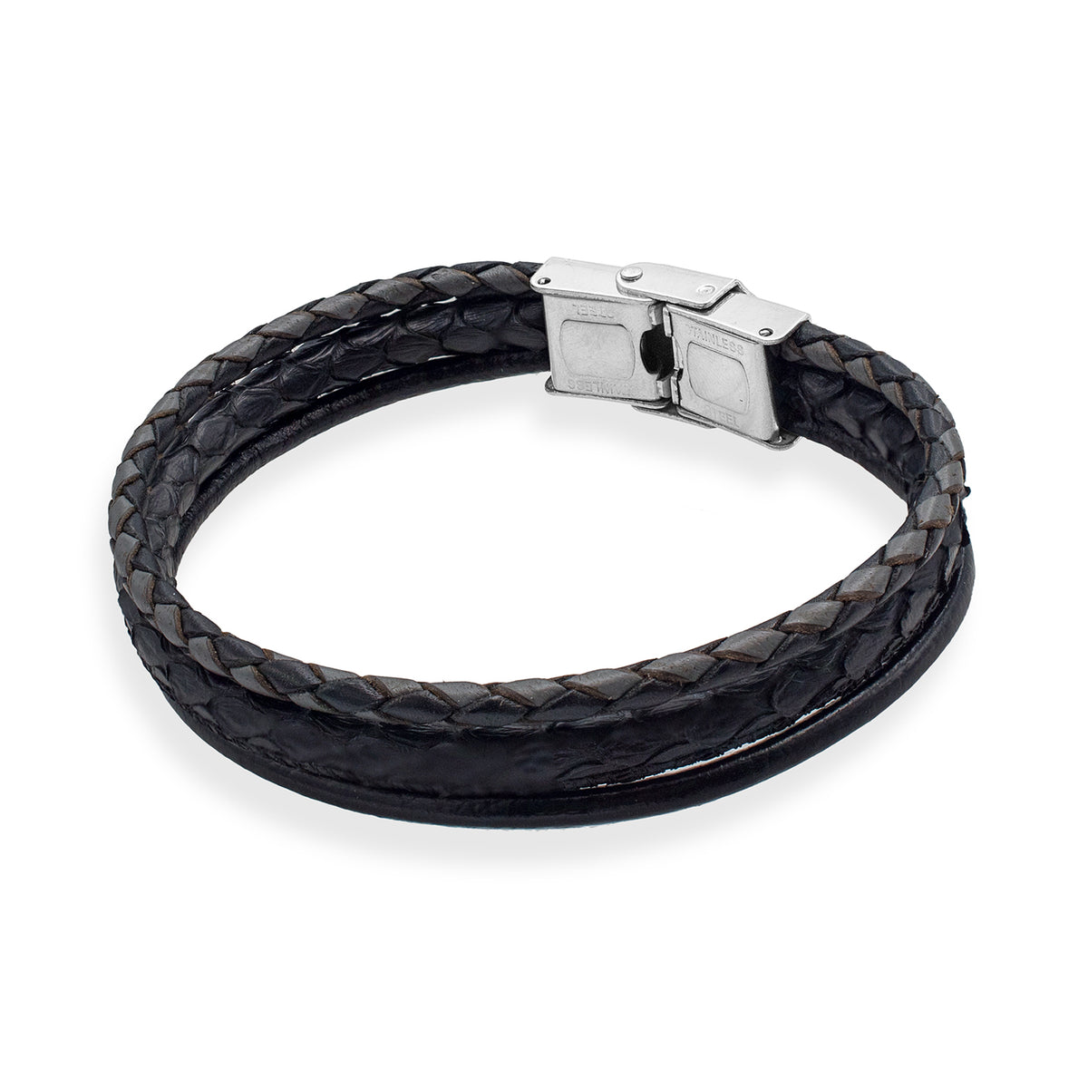 Bratara barbati piele Jonathan – LOOR Jewelry