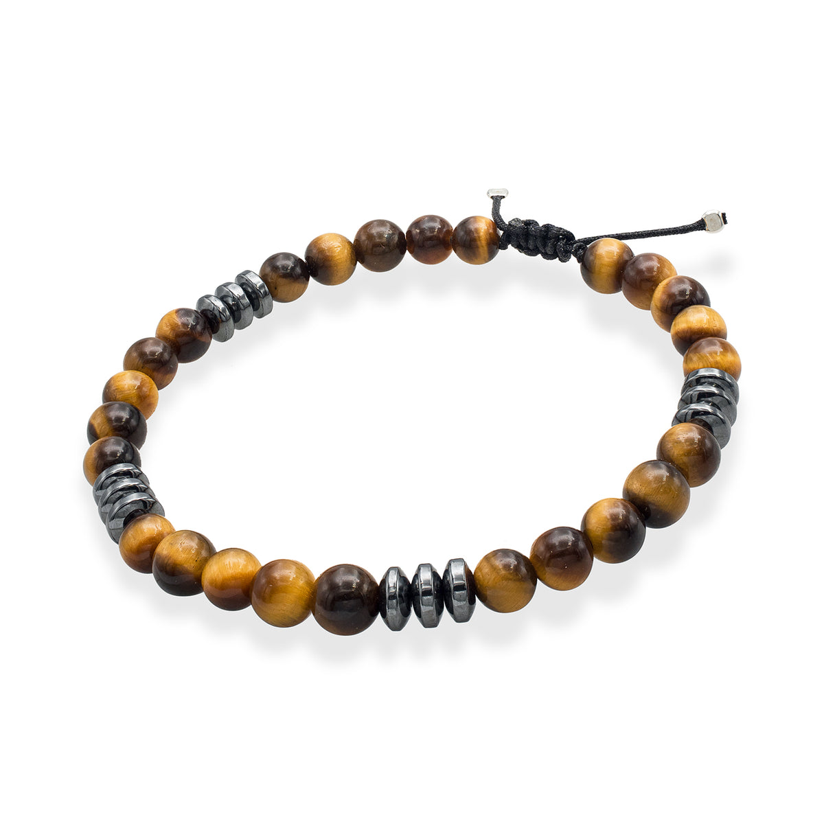 Bratara barbati cu pietre si argint Dylan – LOOR Jewelry