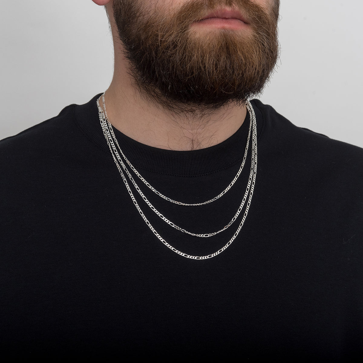Lant argint barbati Ray – LOOR Jewelry