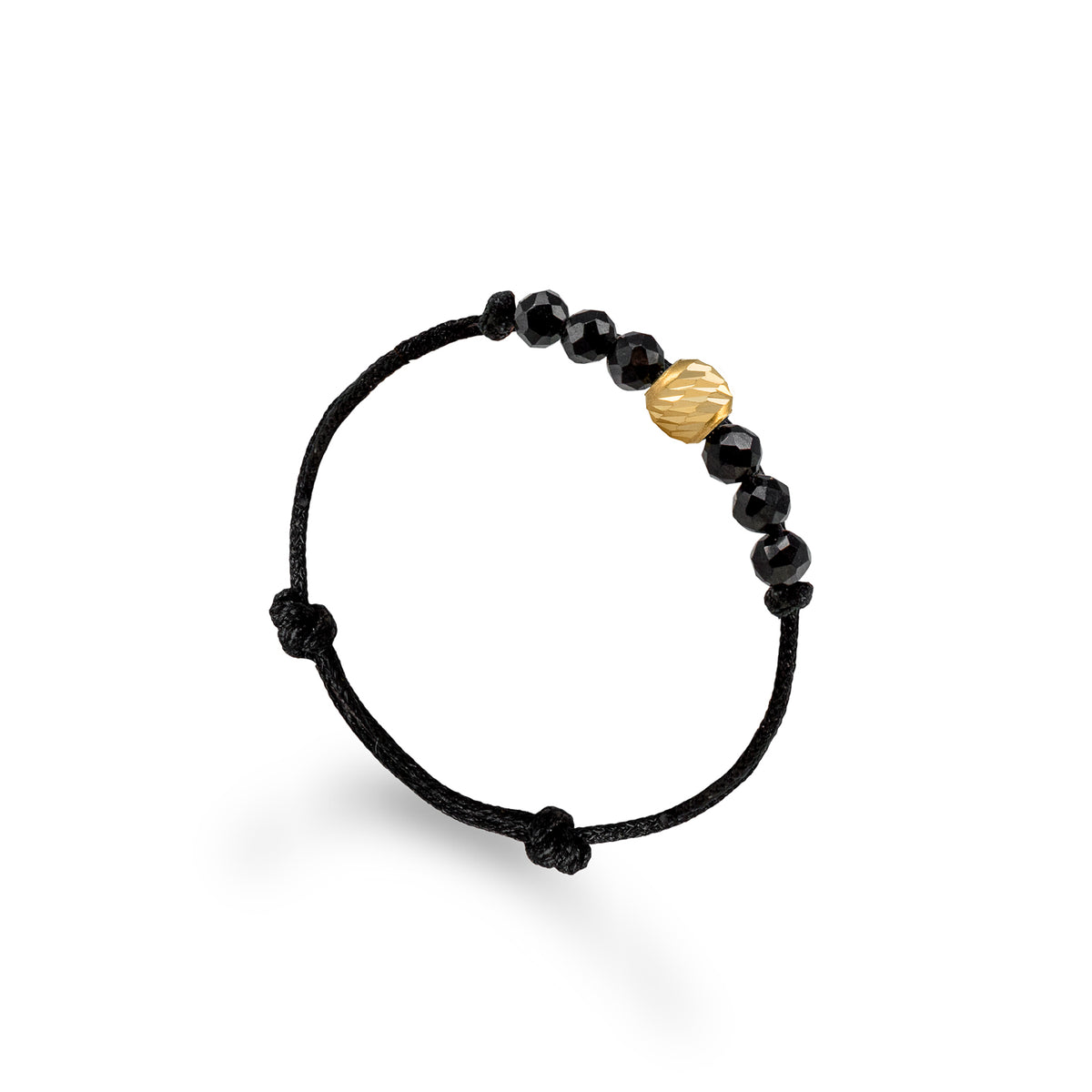 Inel snur reglabil aur Masterpiece – LOOR Jewelry