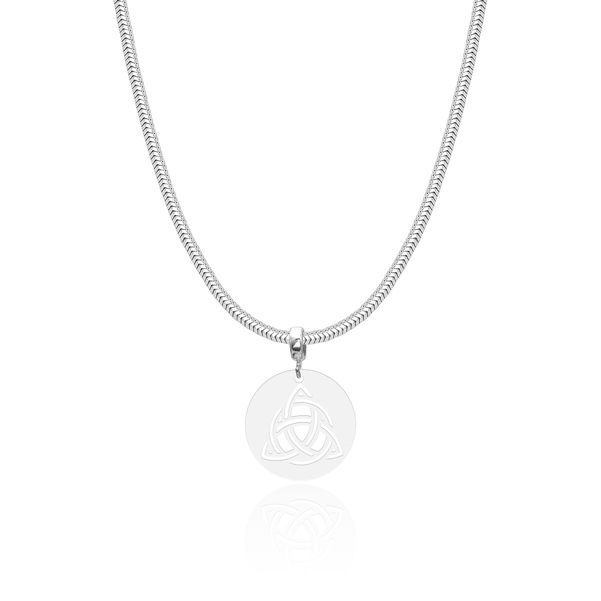 Lant argint barbati cu pandantiv celtic Dean – LOOR Jewelry